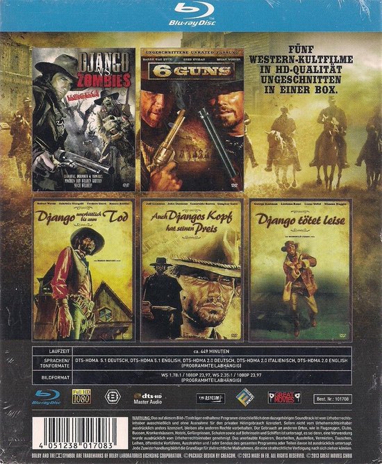 Django Box (Blu-ray) (Import) (Blu-ray) | Dvd's | bol