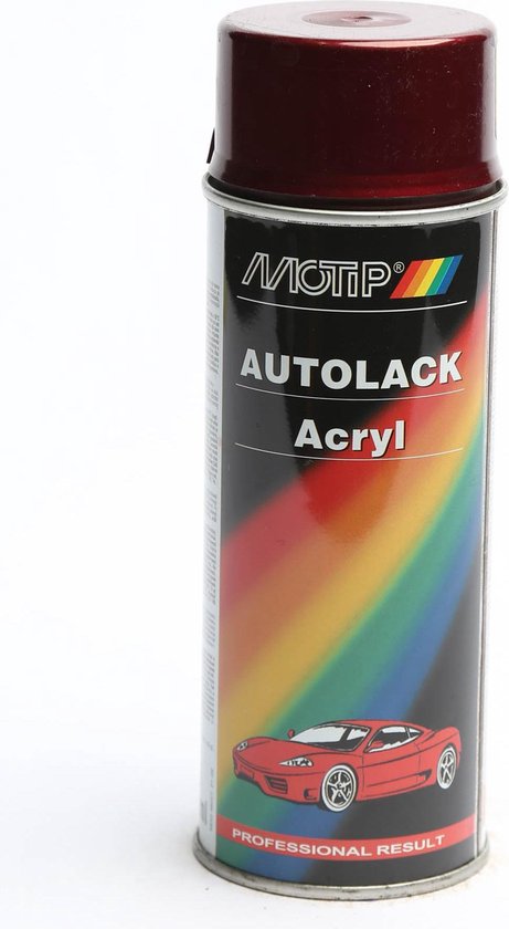 Motip 51515 - Autolak spuitbus - Rood - 400ml | bol