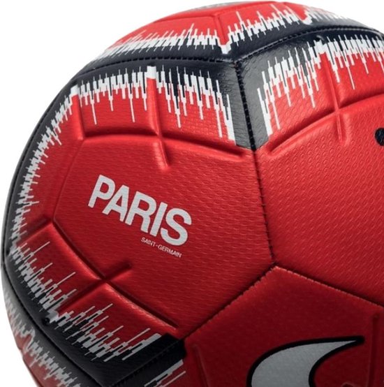 Nike PSG Strike bal - rood/blauw - maat 5 | bol.com