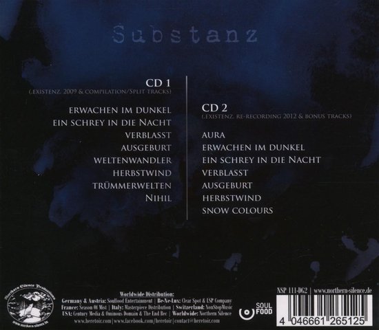 Substanz (2Cd), Heretoir | CD (album) | Muziek | bol