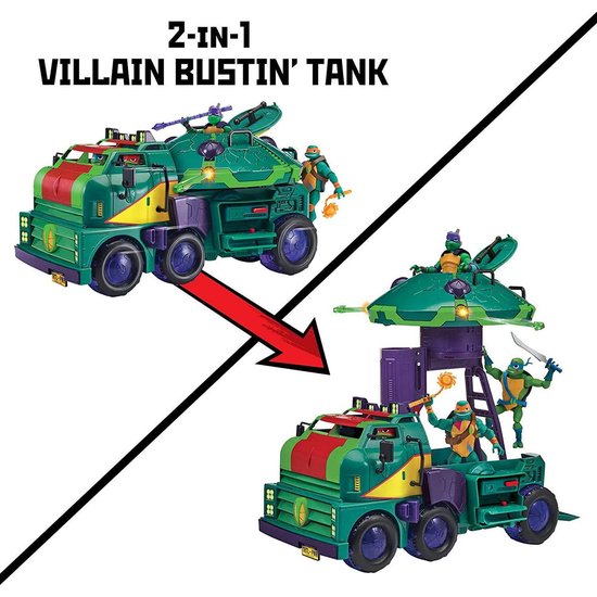 Rise of the Teenage Mutant Ninja Turtles Turtle Tank | bol.com