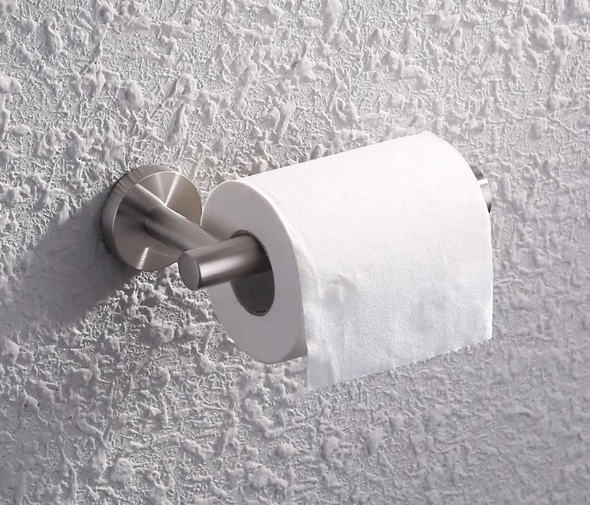 WC rolhouder – Zilver – Toiletrolhouder – WC rol houder – Toiletpapier ...