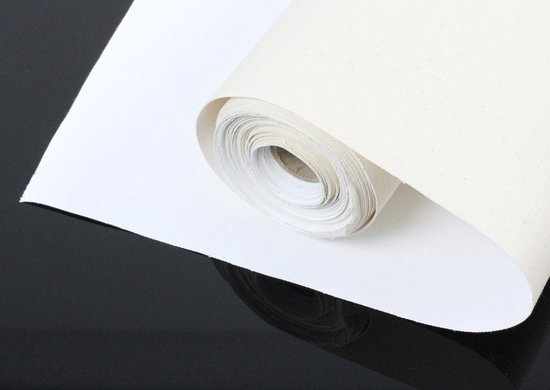 Canvas rol doek 1,37 m x 15m 340gr.wit | bol.com