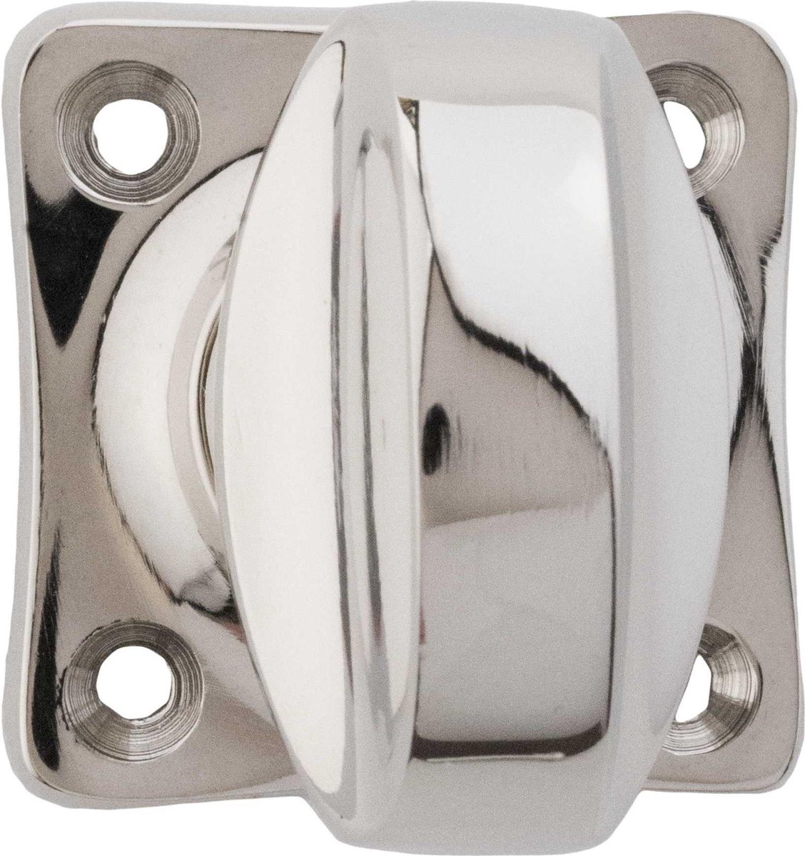 WC sluiting TON 4knt glans nikkel | bol.com