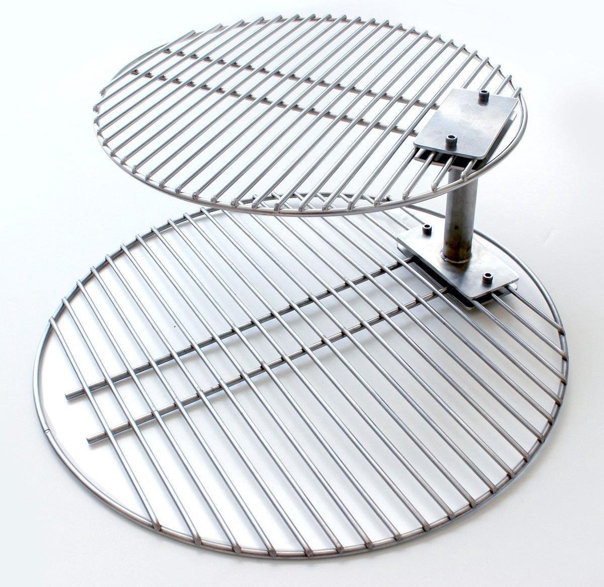 Smokeware Dubbel Rooster - RVS - Grill Verhoger - Grillrooster ...