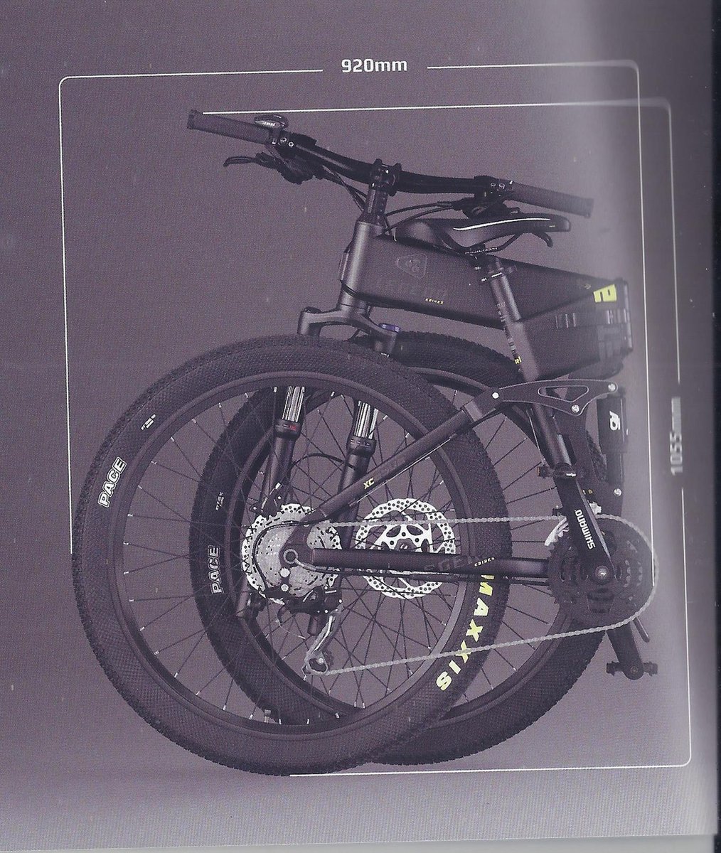 Legend Etna ATB Foldable E-Bike 250 W | bol.com