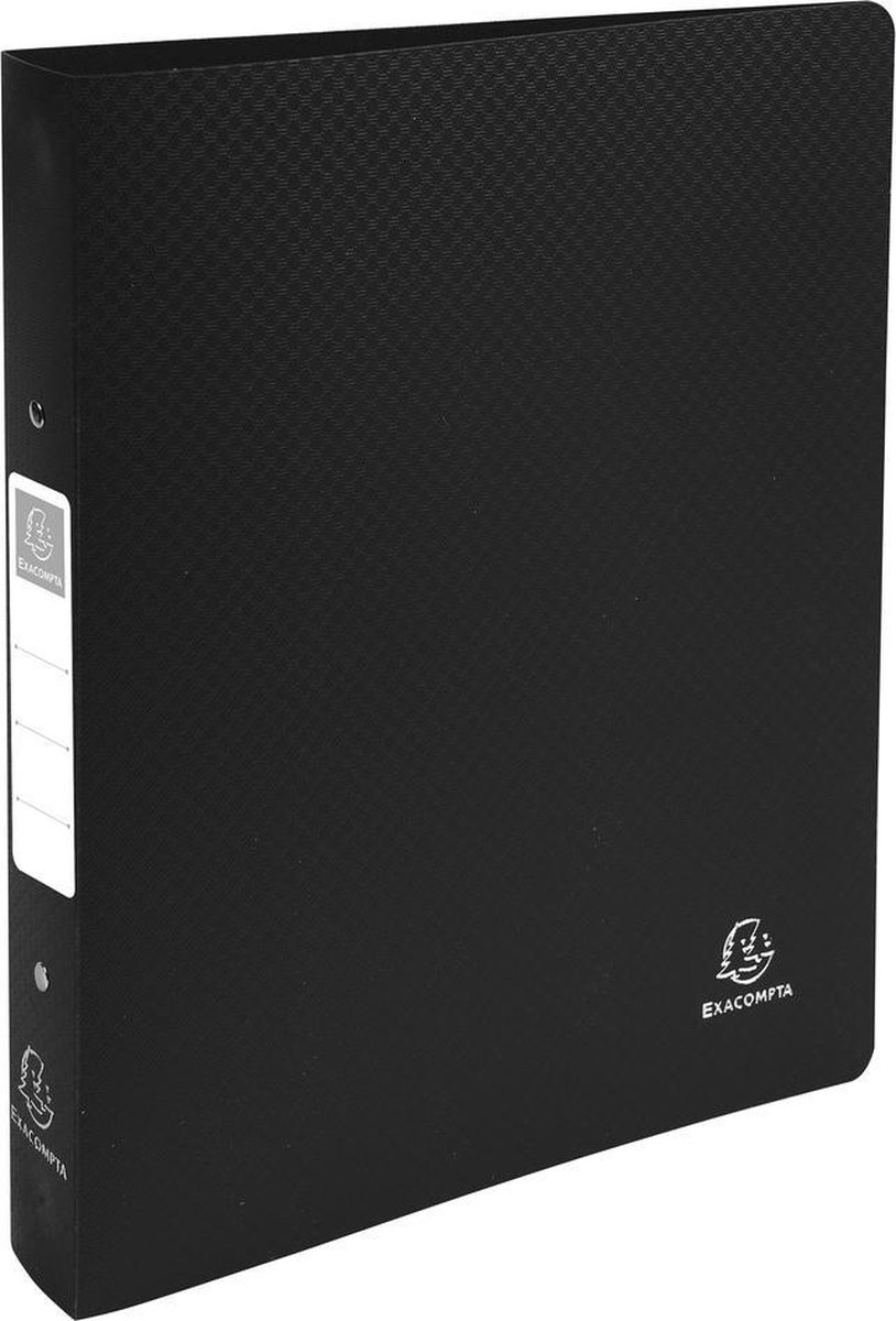 10x Ringmap 2 ringen 30 mm Ondoorschijnend hard PP 10/10de (met rugetiket) - A4 maxi,... | bol.com