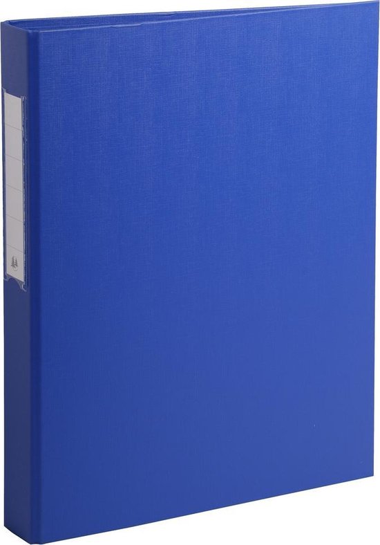 10x Ringmap PP met 2 ringen van 25mm, Blauw | bol