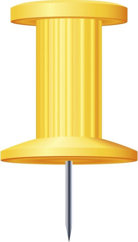 6x Doos met 25 prikbordspelden Push Pins - punthoogte 7mm - 10mm ...