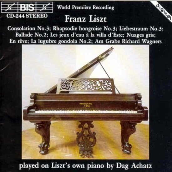 Dag Achatz - Liszt: Consolation No. 3/ Rhapsodie Hongroise (CD), Dag Achatz | Muziek | bol