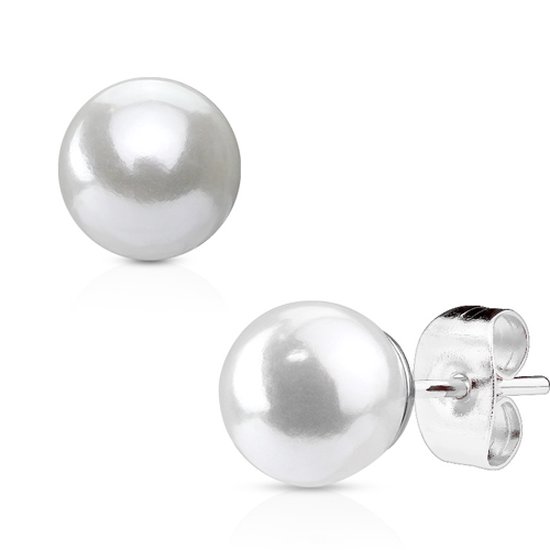 Oorbellen parel wit 5mm | bol.com