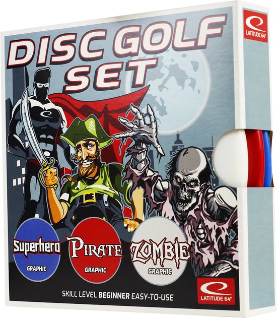 Latitude 64 Disc Golf Set Lightweight Beginner Driver Midrange Putter | bol