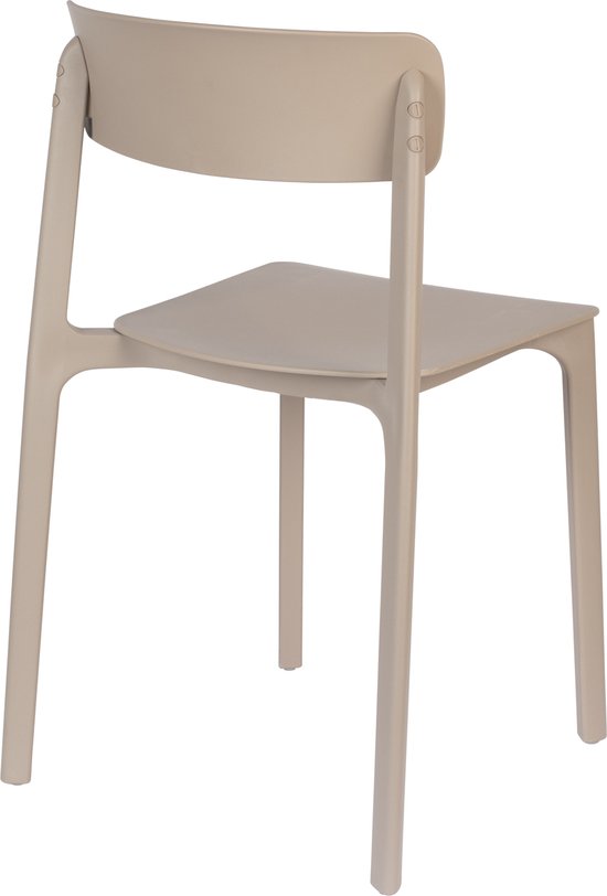 ANLI STYLE CHAIR CLIVE LIGHT BROWN | bol