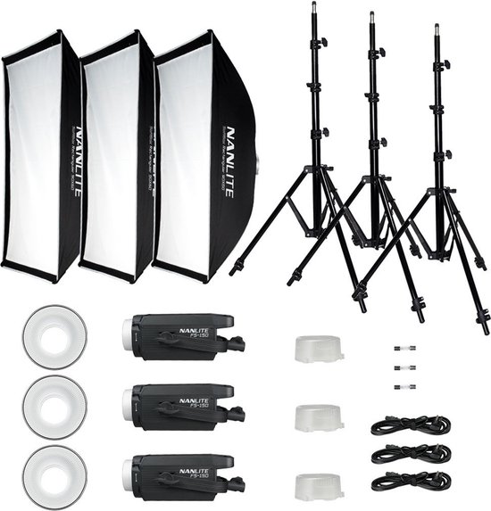 Nanlite FS150 Tripple Kit | bol.com