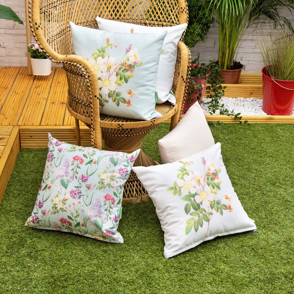 Gardenista sierkussens voor tuin - Waterbestendig Scatter Kussen ...