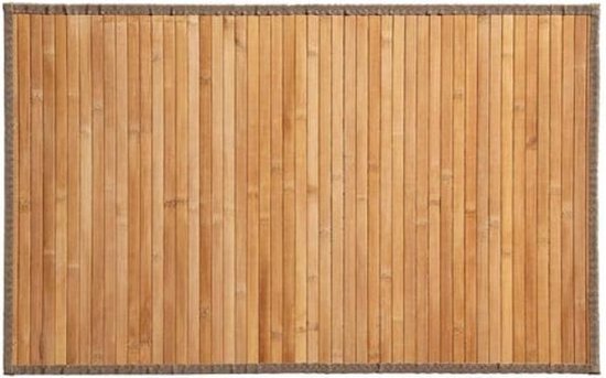 FAMILY - Douchemat Bamboe Badkamermat - Beige - Anti Slip badmat ...