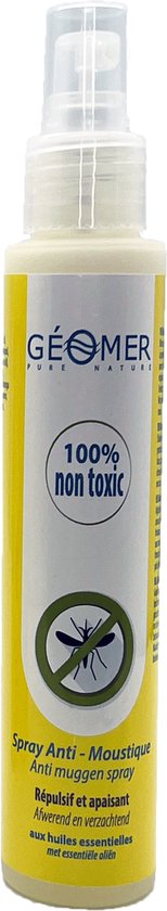 Anti muggenspray - met dubbele werking ( verzacht jeuk en houd muggen ...