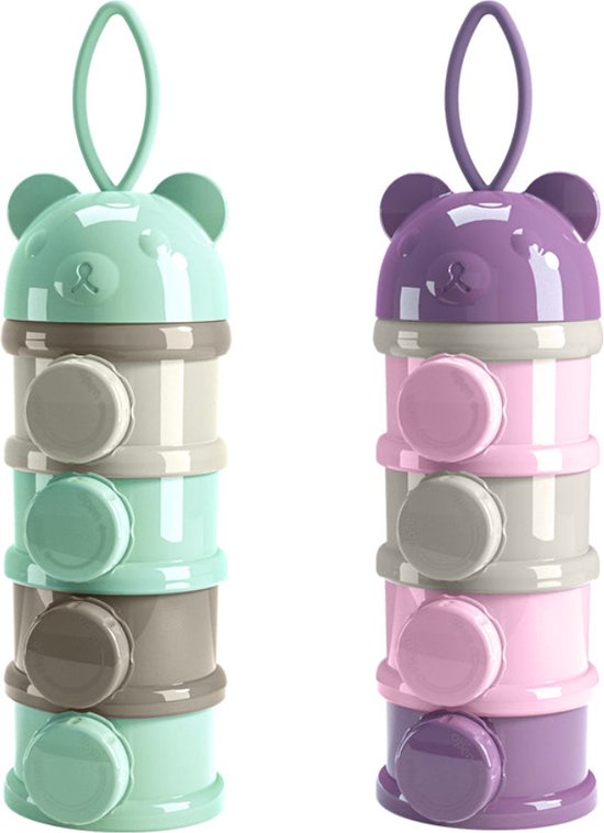 FrenQ - Melkpoeder Toren Roze - 4 verdiepingen - Melkpoeder ...