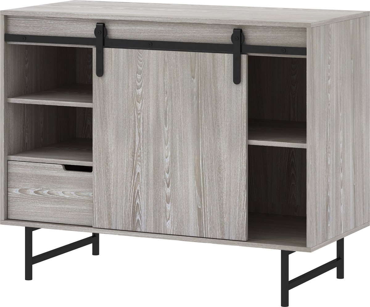 Cabino Commode / Verzorgingstafel Baby Dalton - Grijs | bol.com