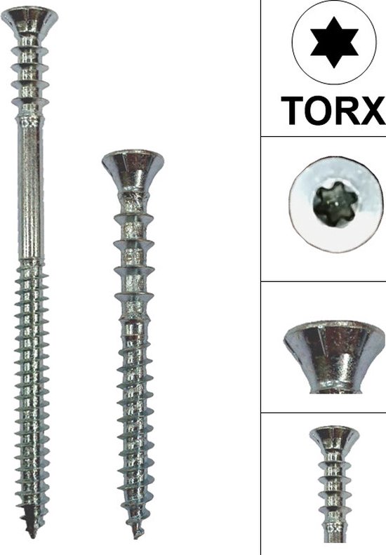 Stelschroeven D6xL100mm 100st | bol