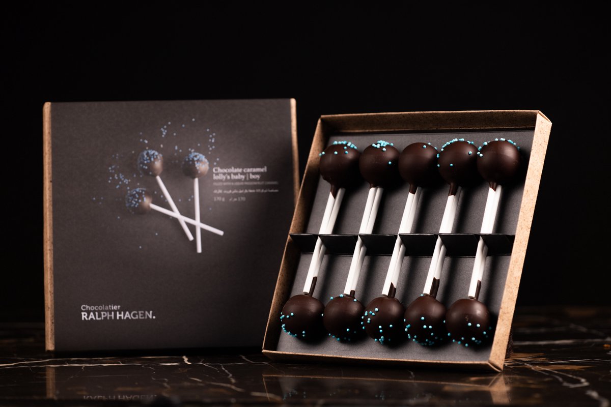 DARQ luxe chocolade lolly cadeau verpakking baby jongen - Pure ... DARQ luxe chocolade lolly cadeau verpakking baby jongen - Pure ...