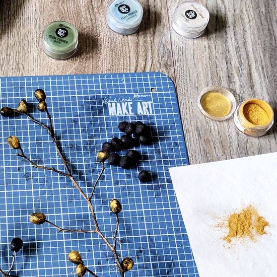 Ranger Industries QuickCure clay - Pearl powder - Gold | bol.com