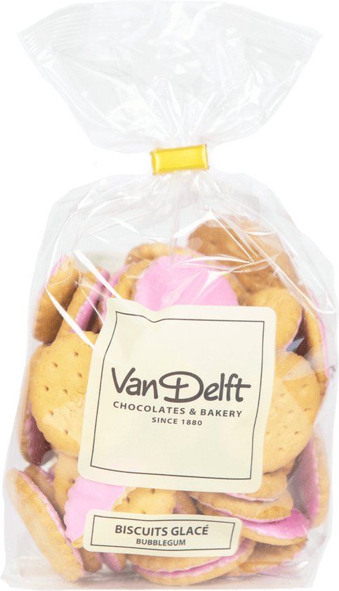 Van Delft Chocolates & Bakery Glacé Biscuits Bubblegum likkoekjes ...