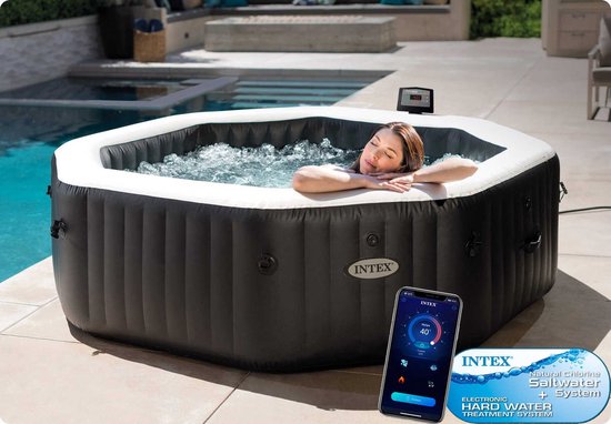 Intex PureSpa Jet & Bubble Deluxe 4p | 2025 | Ø 201cm | Intex jacuzzi ...