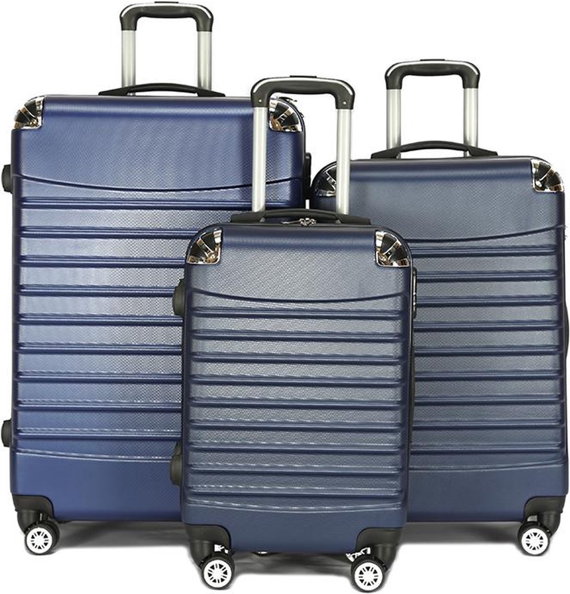 Koffer - Kofferset - 3 delig- reiskoffer - Goedkope Koffers - Trolley ...