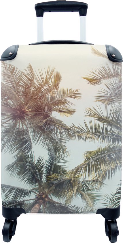Valise - Palmier - Été - Tropical - Rentre dans 55x40x20 cm et 55x35x25 ...