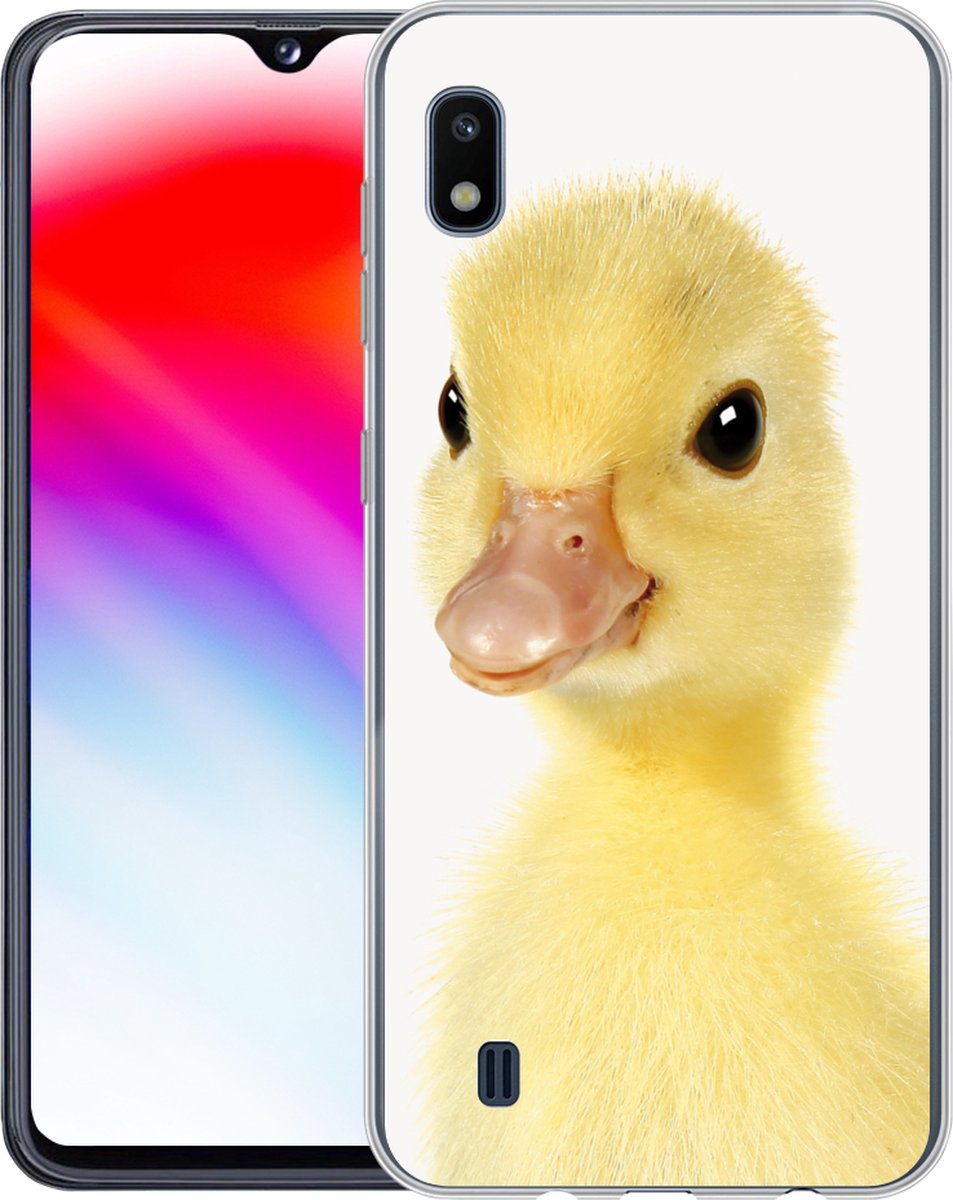 Samsung Galaxy A10 hoesje - Baby eendje - Eenden kuiken - Lief ...