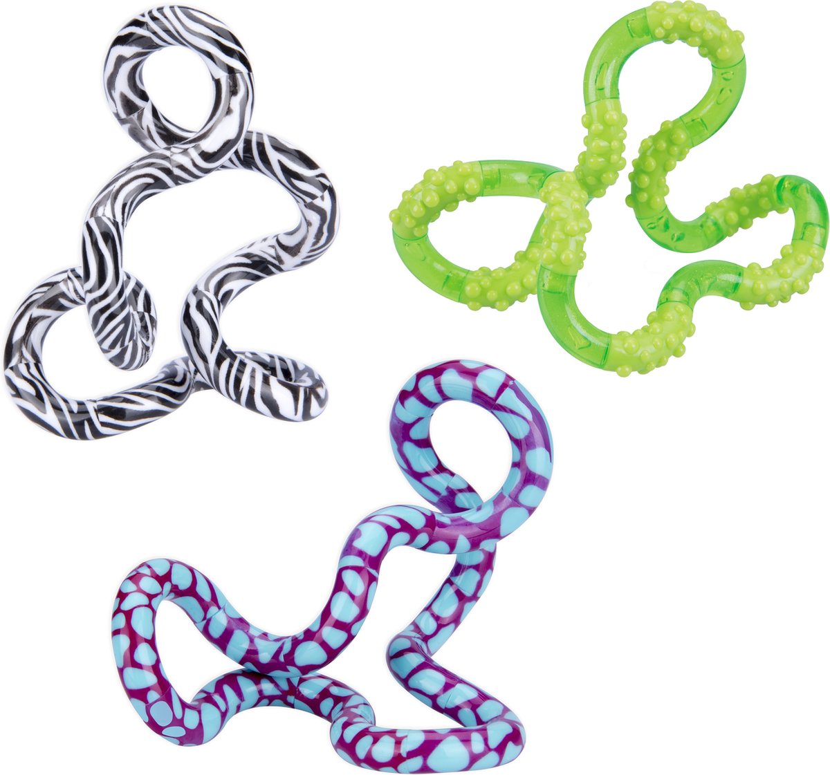 Tangle Junior Fidget 3-Pack Mix - The Original Fidget - Fidget Toy voor ...