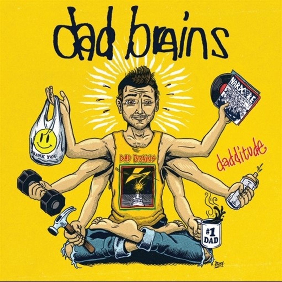 Dad Brains - Dadditude (7" Vinyl Single), Dad Brains | Muziek | bol
