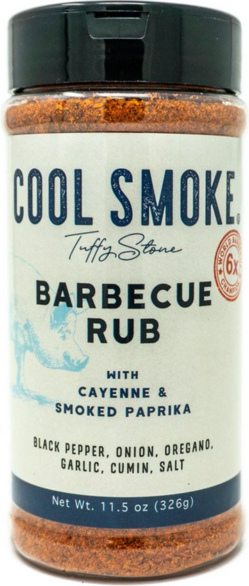 Cool Smoke Tuffy Stone Barbecue Rub Pitmasters | bol.com