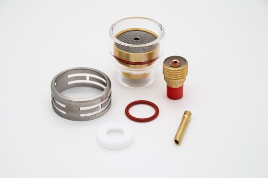TIG Pyrex cup kit+ | WP9/20 | #16 | 2.4 | | bol