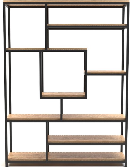 Open boekenkast 200 x 150cm - Dock collectie | bol.com