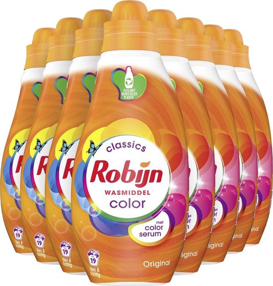Robijn Klein & Krachtig Classics Color Vloeibaar Wasmiddel - houdt je ...
