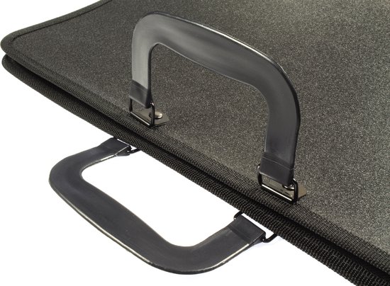 Kangaro tekenmap - A2 - met handvat - zwart - K-830213 | bol