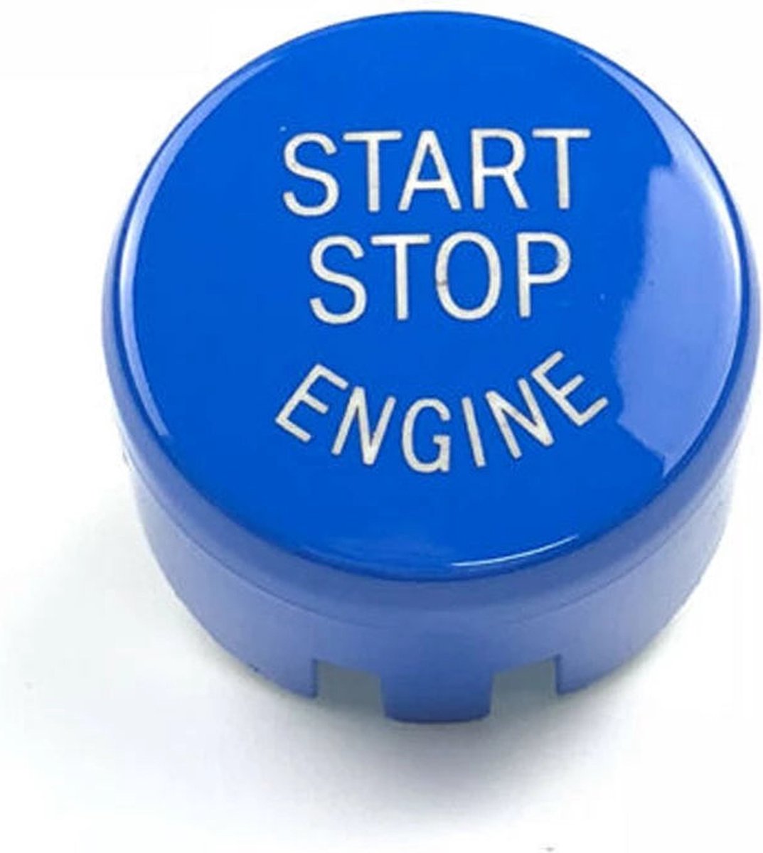 Blauwe start/stop knop button BMW 1 2 3 4 5 6 7 serie X1 X2 X3 X4 X5 X6 ...