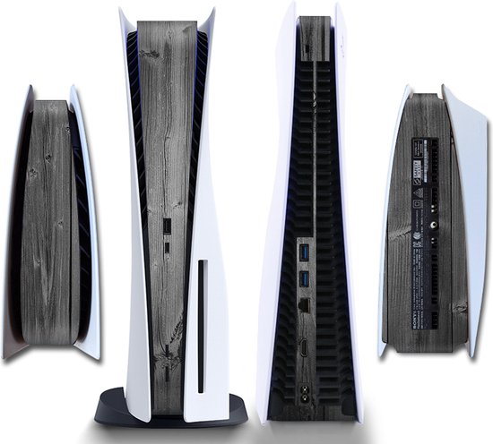 Playstation 5 Middle Skin Cover Inclusief Geborsteld Logo - Geschikt ...