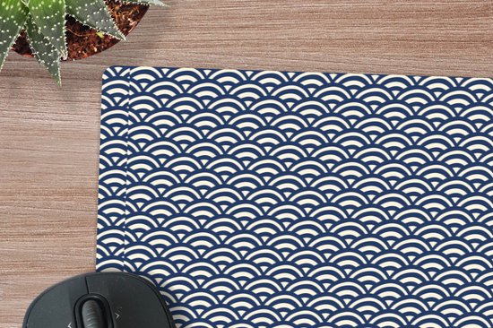Muismat XXL - Bureau onderlegger - Bureau mat - Japan - Boog - Patronen ...