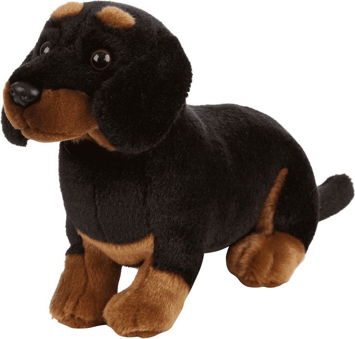 Pluche Teckel honden knuffel 20 cm - Teckel huisdieren knuffels ...