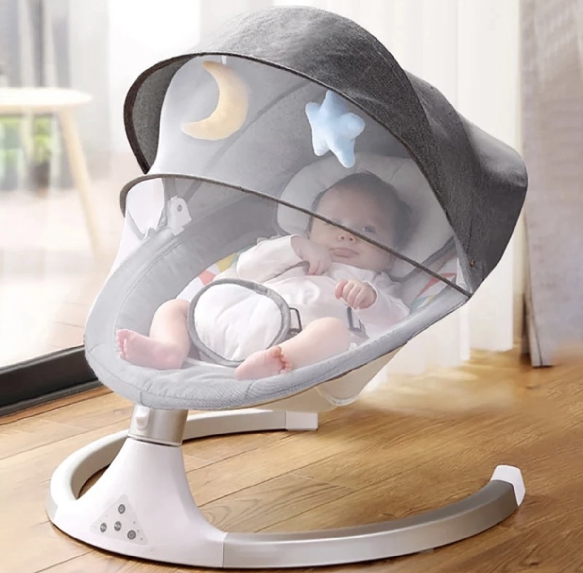 Easy Life Elektrische Wipstoel - Baby Schommelstoel - Elektrische ...