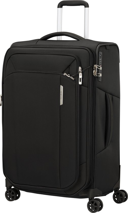 Samsonite Reiskoffer - Respark Spinner (4wielen) 67cm - Black - 3.2 kg ...