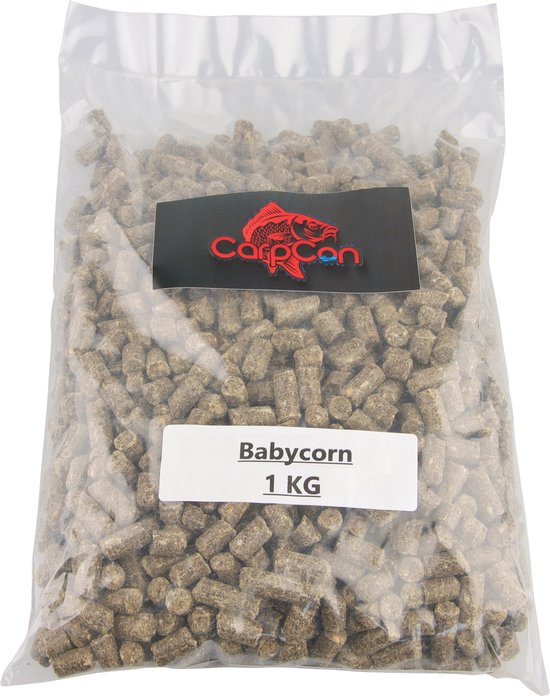 Babycorn Pellets 'Mais' - 1kg - Karper/Witvis Pellets - Lokvoer/Aas ...