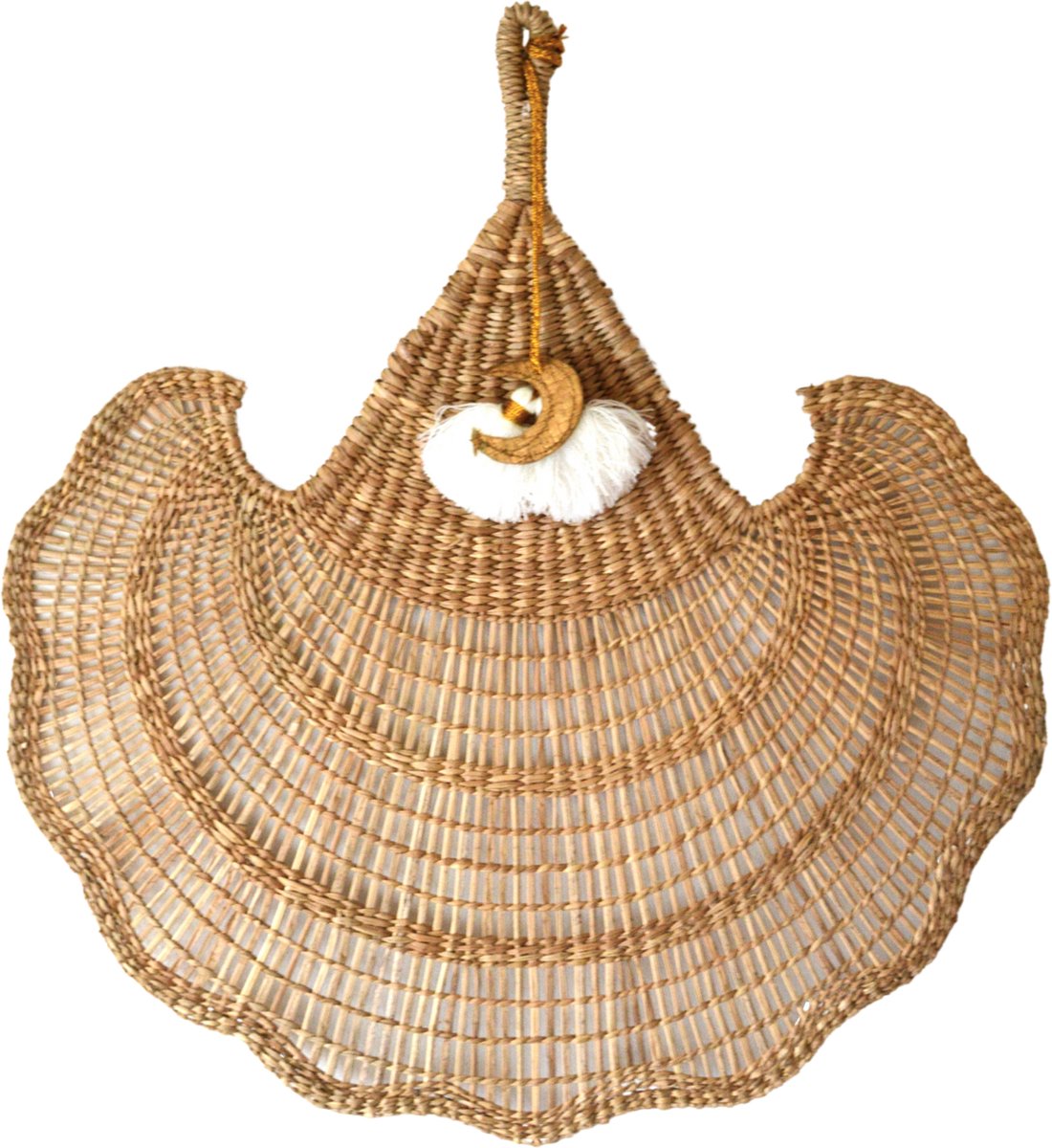 Rotan wanddecoratie - Waaier muurdecoratie - BALI. Wall Art - BALI ...