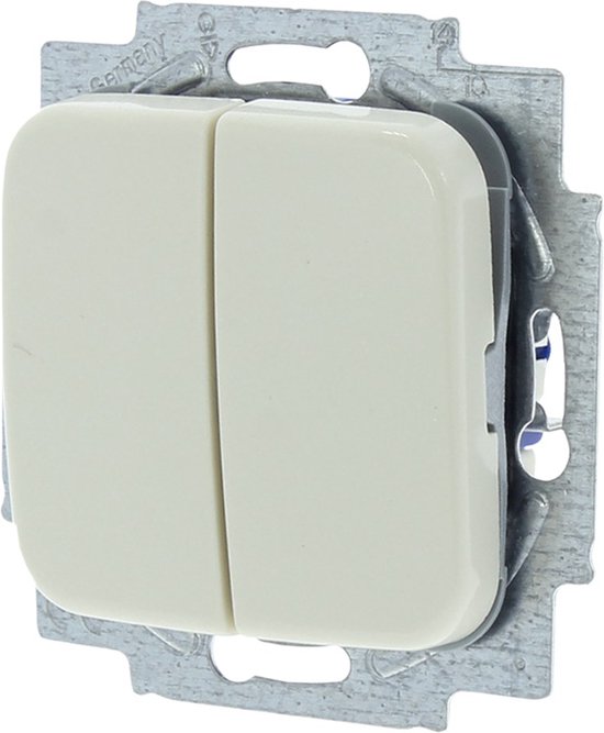 Busch-Jaeger SI Serieschakelaar - Inbouw - Crème | bol