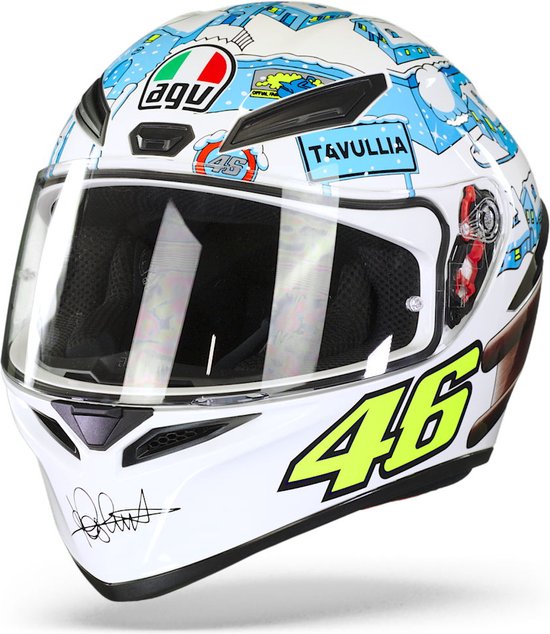 AGV K1 Top Rossi Winter Test 2017 XXL | bol.com