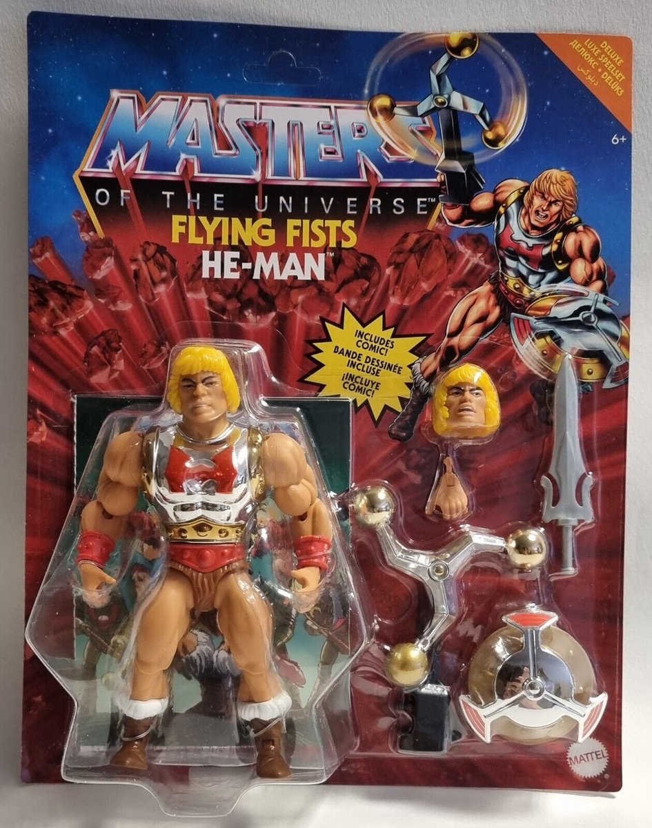 Master of the Universe - Musclor Deluxe Origins - Action Figurines - 6 ...