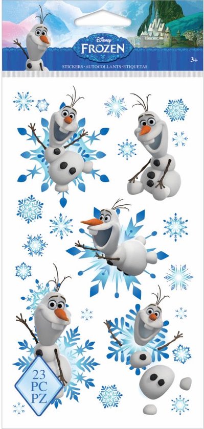 Disney - Frozen Olaf Stickers - 23stuks | bol